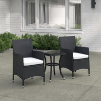 Basilica 2 seater bistro set with cushions store
